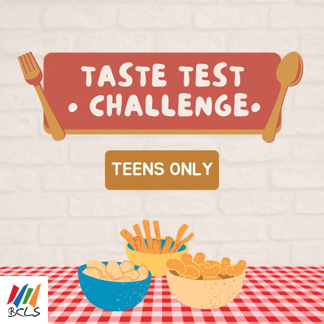 Taste Test Challenge | Bay County Library System